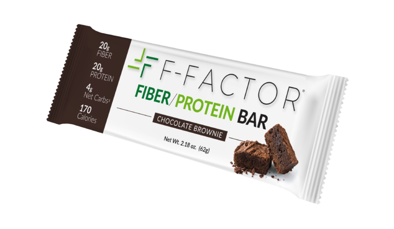 F-Factor Fiber/Protein Bars | Low Carb & Low Fat | No Sugar Added