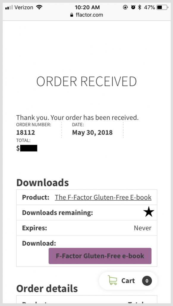 Living on F-Factor: E-books and Iphones - F-Factor
