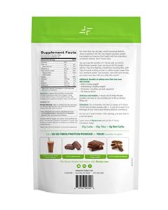 High Fiber Chocolate Organic Protein Powder - Buy Online!