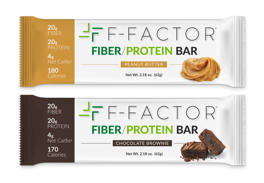 F-Factor Diet Products - Books, Fiber/Protein Powder & Bars