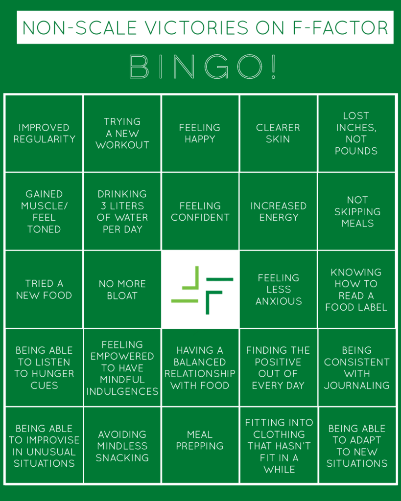 24 Non-Scale Victories You Should Celebrate on Your F-Factor Journey ...
