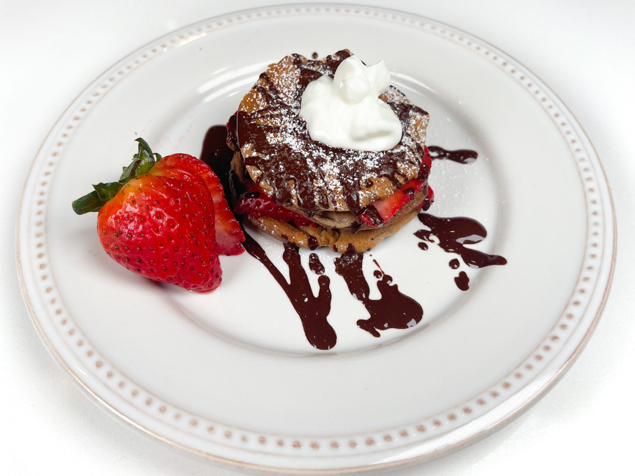 Mini Chocolate Pancakes - F-Factor