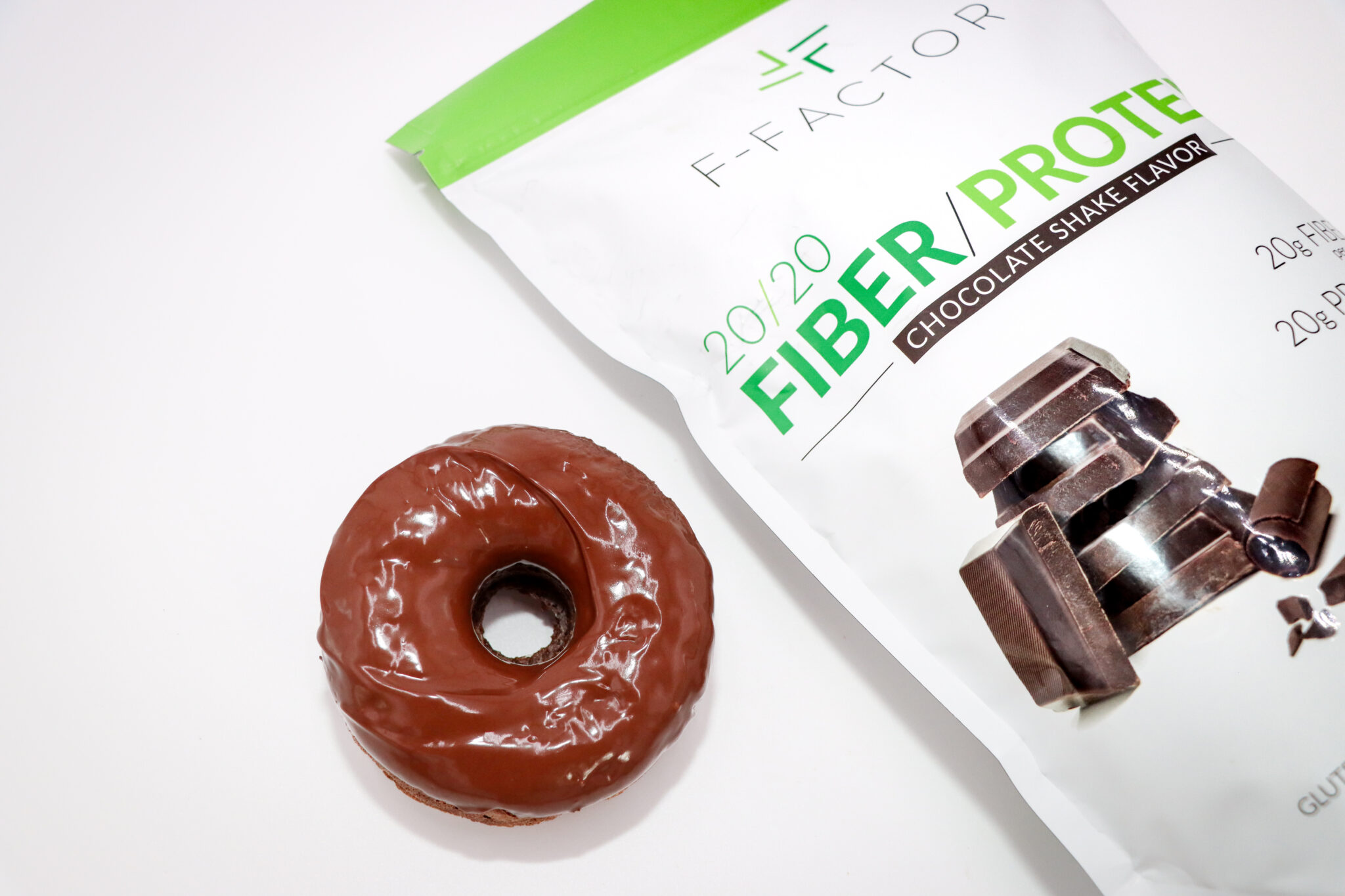 Double Chocolate Donuts - F-Factor